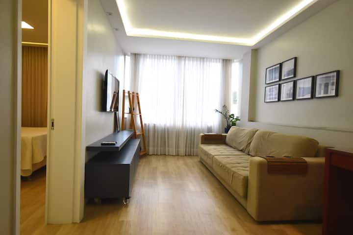 Loft A 500m Da Praia Itapuã C/ Ar Condicionado - Vila Velha