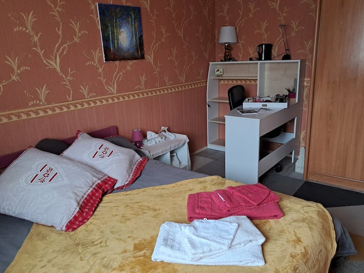 Chambre Privée 1 
3 Chambres Disponibles - Le Mans