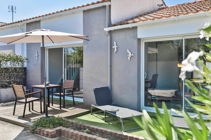 La Tranquillité Bleue - Maison 4* Avec Parking - Olonne-sur-Mer