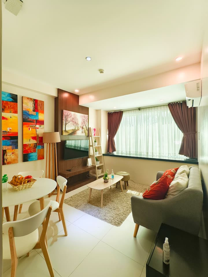Modern 1br Suite Near Ayala & It Park | Gym + Pool - Cebu