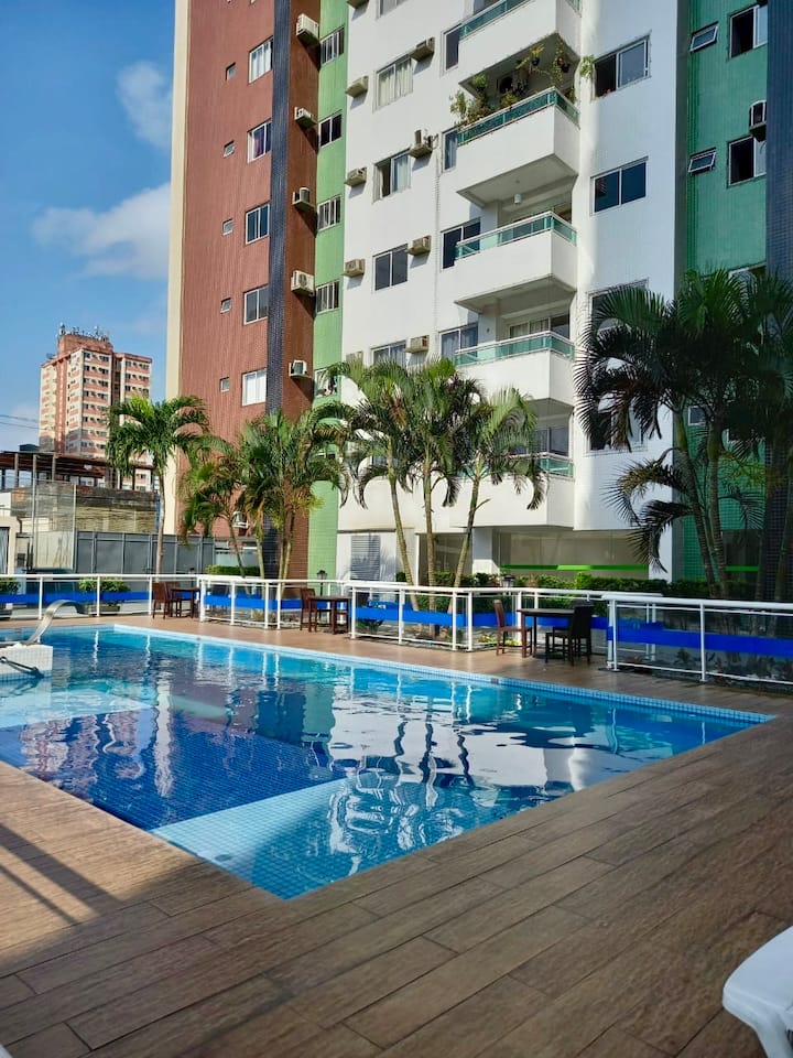 Apartamento P/ 6 Resid. Vitória Piscina E Academia - State of Pará