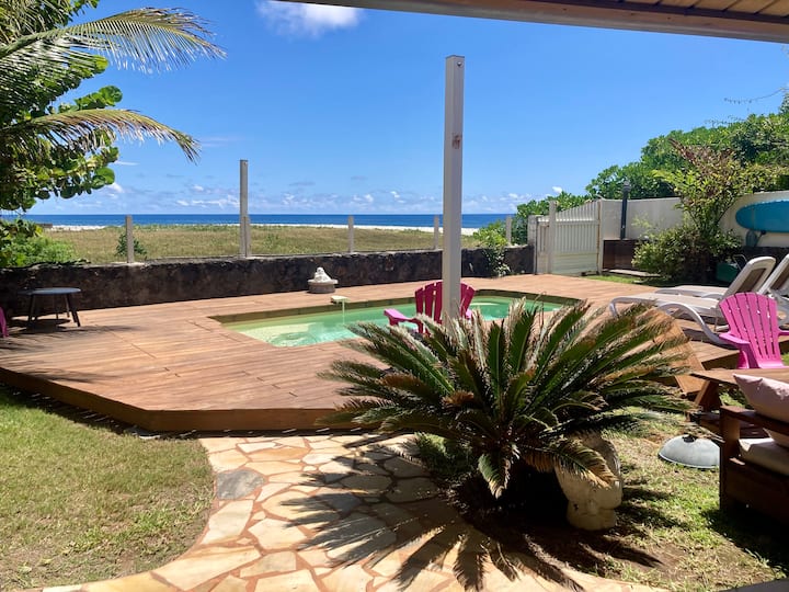 Villa Solagon, Pied Dans L'eau Avec Piscine - Saint-Leu