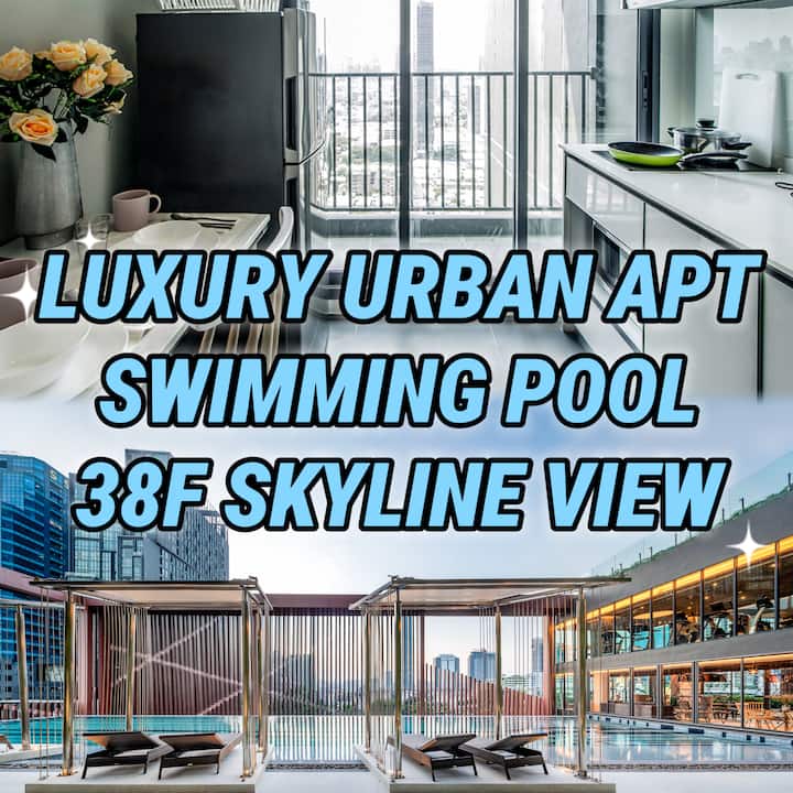Luxury Condo@superb Skyline View - Bangkok