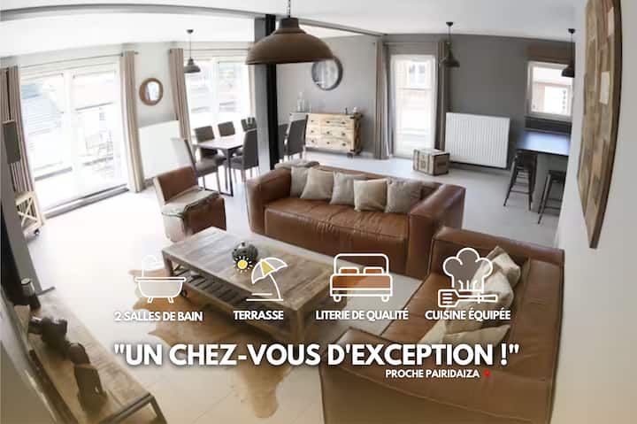 Grand Duplex I Terrasse & Parking I 8p Pairi Daiza - Jurbise