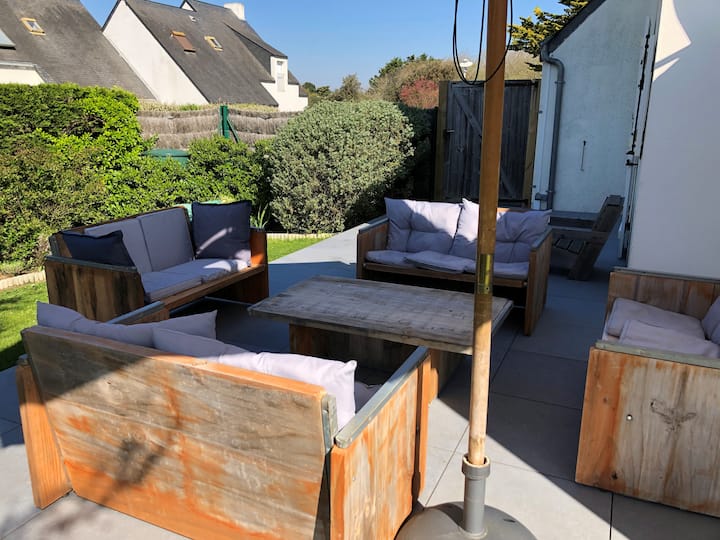 Maison Au Calme, 150m Plage, Tennis, 5 Ch/10-12p - La Baule-Escoublac