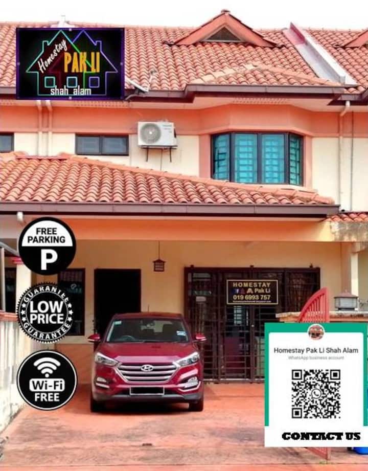 Homestaypakli Teres Sek 7 4br 3aircon Wifi 15pax - Shah Alam