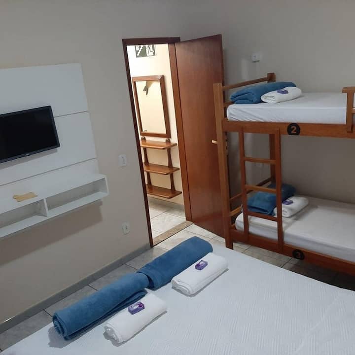 Suíte(7) - Hostel Maré Mansa - Cabo Frio