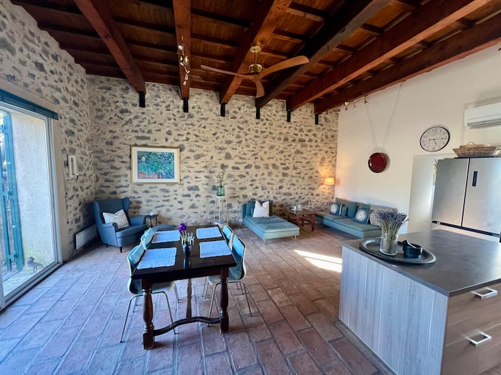 Stylish Village House With Modern Studio - Pézenas