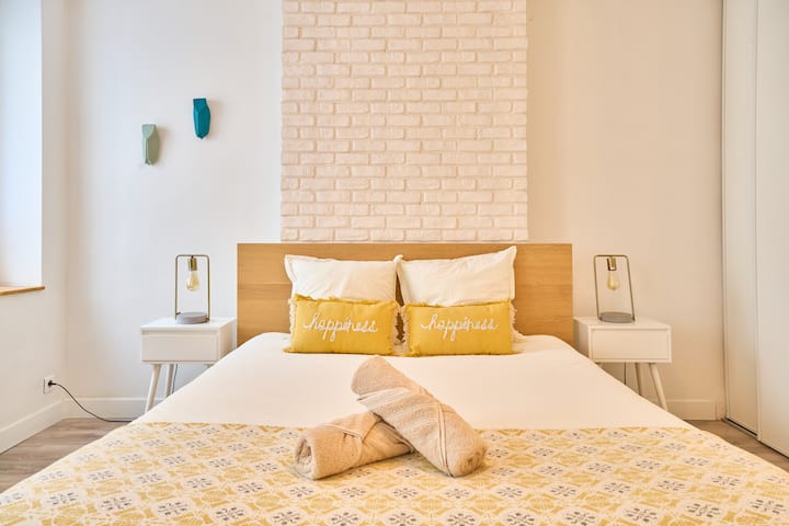 Lemon Zest – T2 Calme Panier & Vieux-port à 2 Pas - Vieux-Port de Marseille