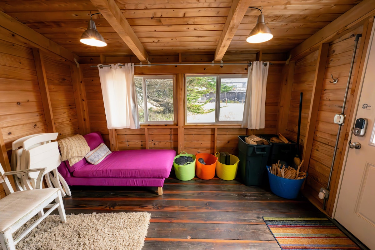 Bandon Beach Shack - modern, clean & cozy A-frame - Cabins for Rent in ...