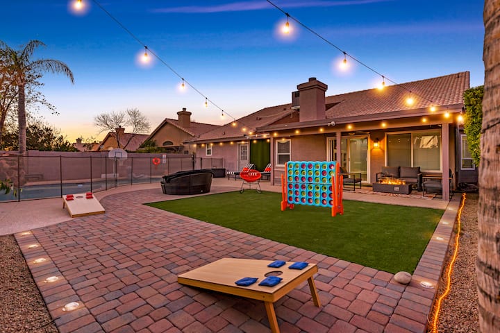 Heated Pool, Arcade, & Fire Pit – Near Mayo Clinic - Phoenix, AZ