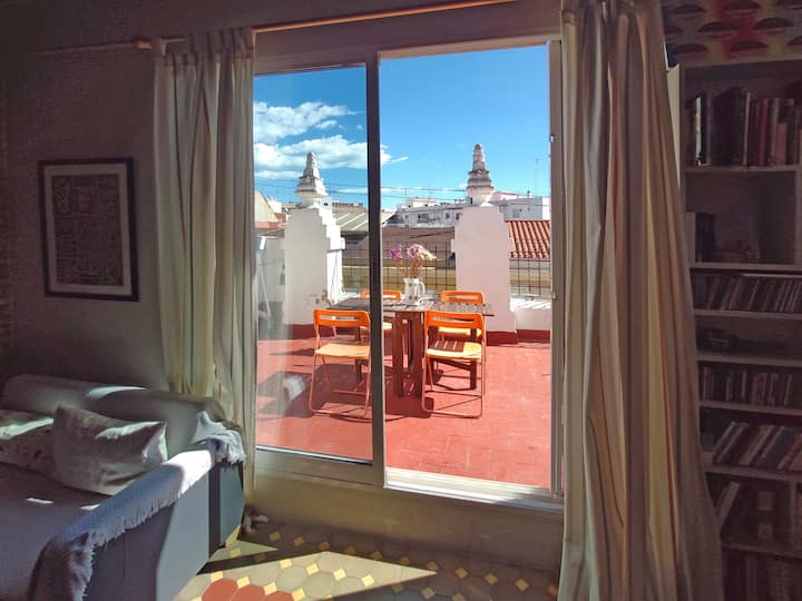 Encantador áTico Con Terraza En Ruzafa - Valencia