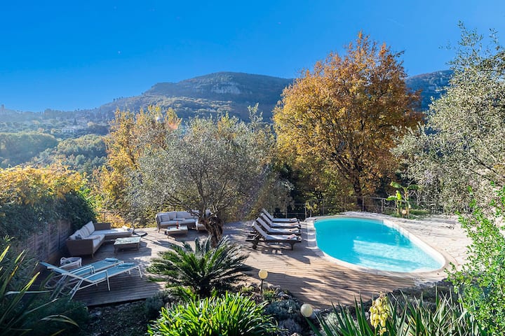 A Gem In Greenery : Typical Provencal Mas - Tourrettes-sur-Loup