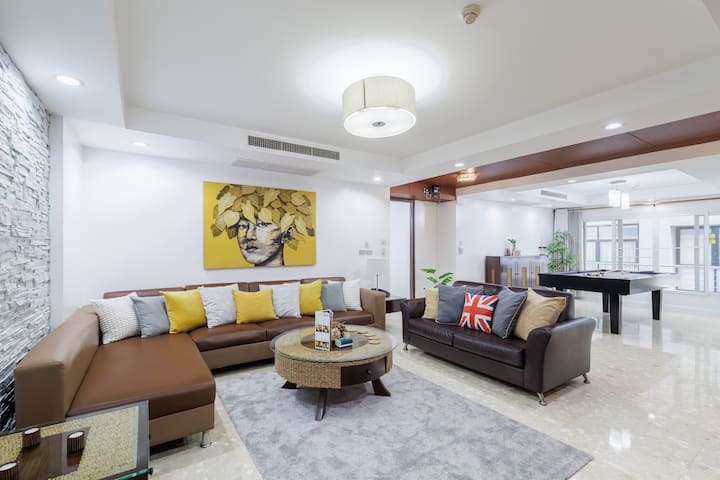 Lux 3br - Quiet - Pool/dining - Nana Bts, Serviced - Bangkok