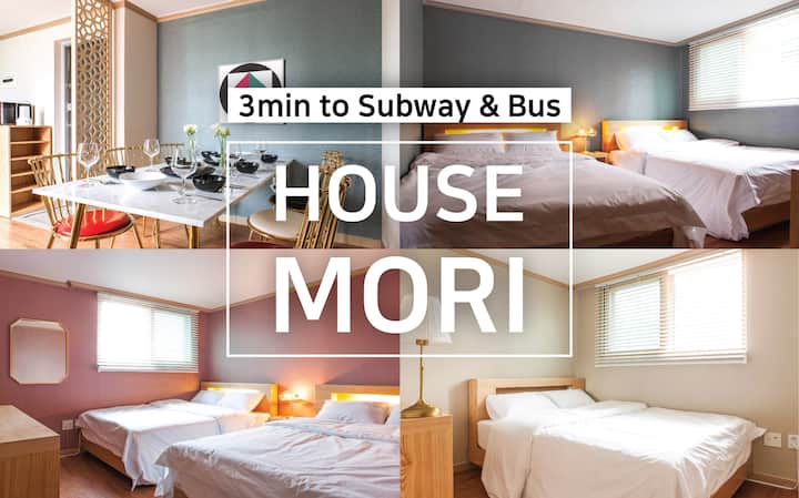 3min To Subway & Bus / 5~10 Guests / Mori_701 - 