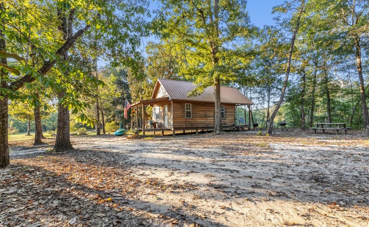 Cozy Creekside Scarlet Cabin With 2 Sandbars - Mississippi