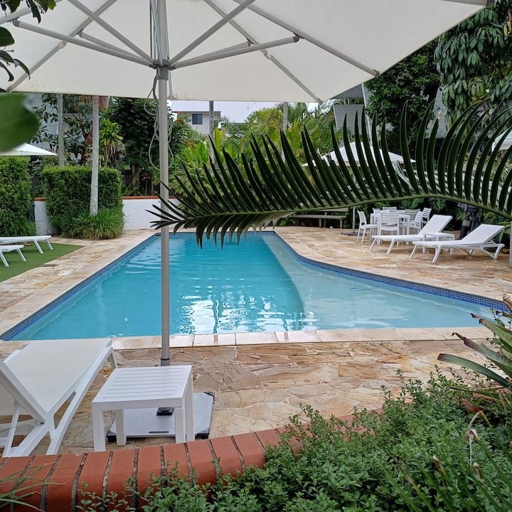 The Crest Lux King Apartment Tropical Heated Pool - Brunswick Heads