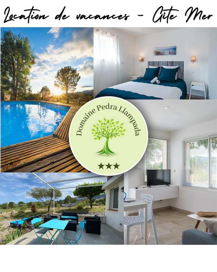 Domaine Pedra Llampada Gîte Mer - Laroque-des-Albères