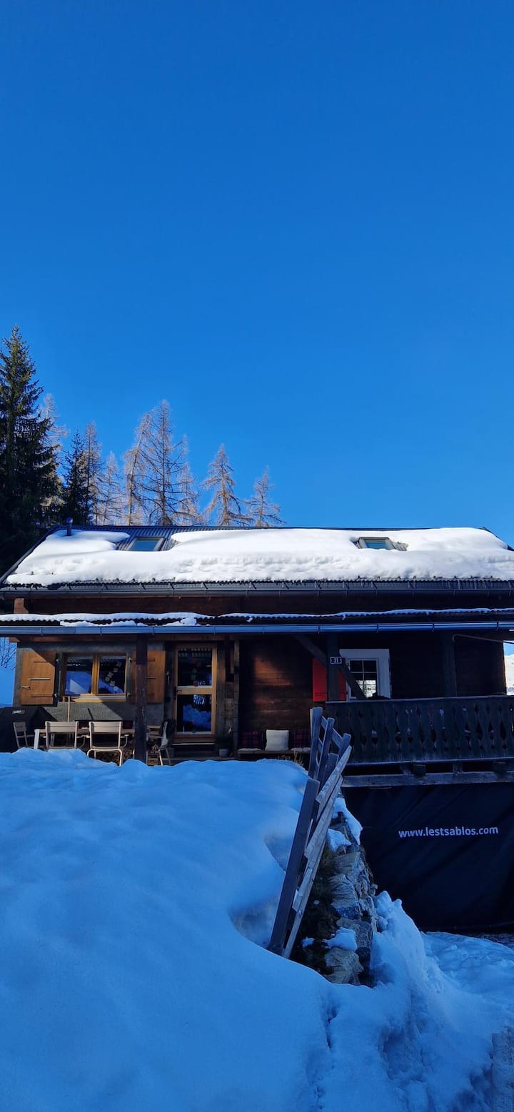 "Les Tsablos" Mayen-maiensäss à Vercorin, Valais - Vercorin