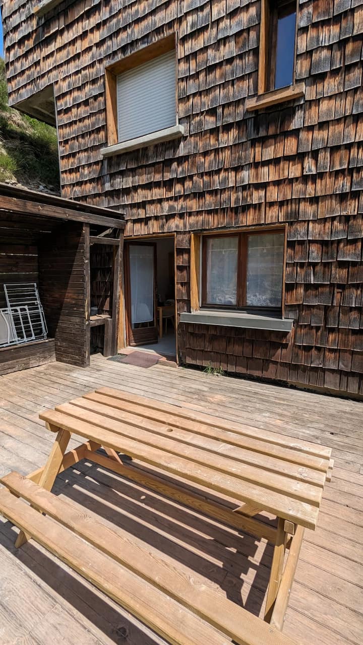 St Honorât Valberg, Studio Avec Belle Terrasse - Beuil