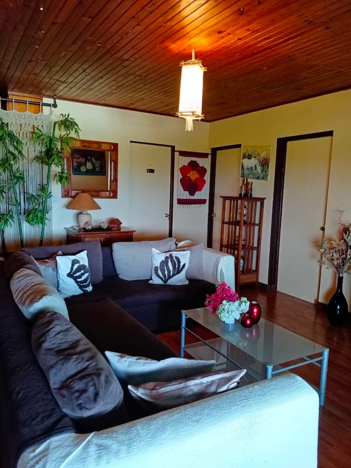 Maison Zen Avec Vue Face Moorea - French Polynesia