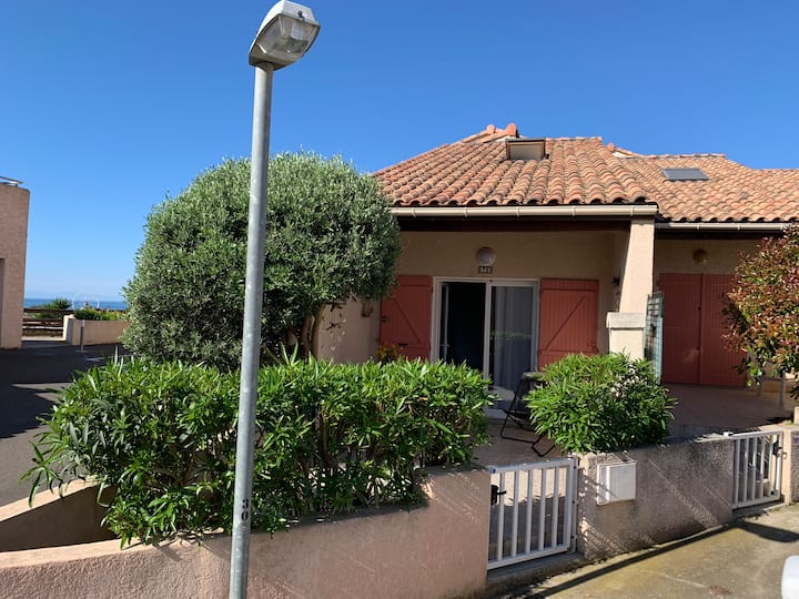 Villa T3 St Pierre La Mer - Résidence Avec Piscine - Saint-Pierre-la-Mer