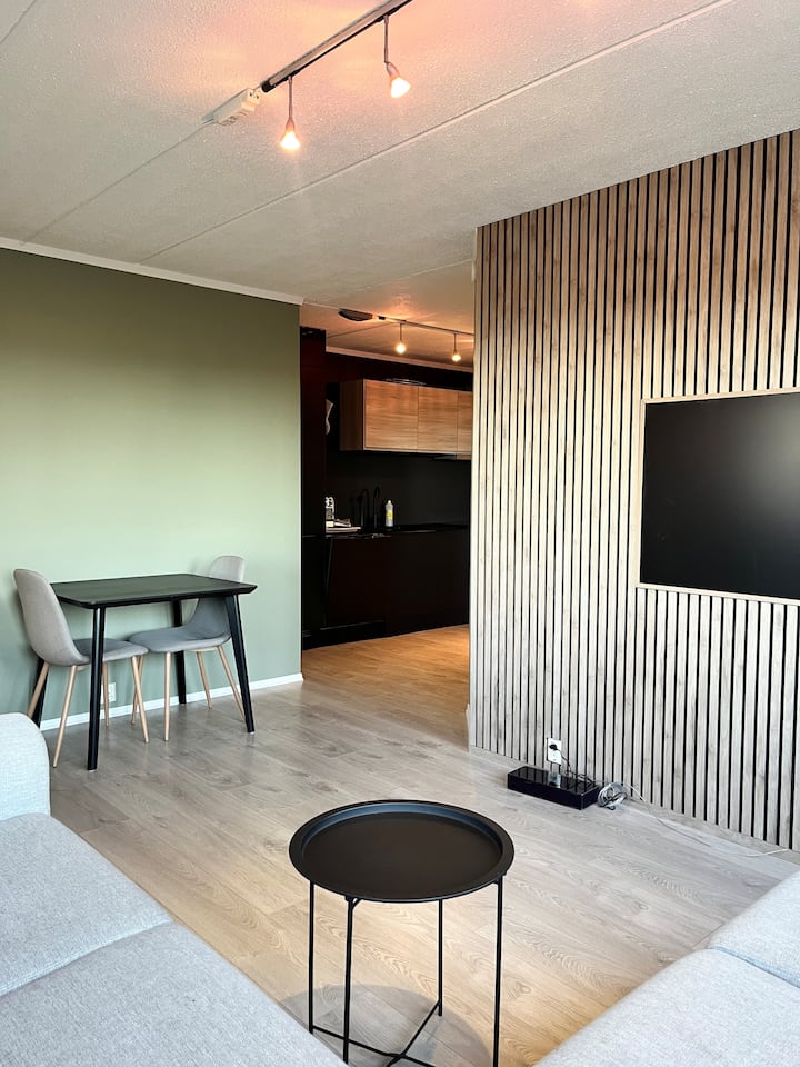 Fin Nyoppusset 3-roms Leilighet Med Uteplass - Kristiansand