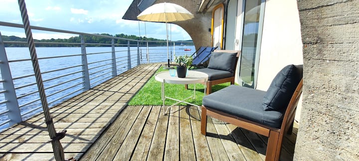 Suite Panoramique Sur L'eau Et Terrasse Privative - Lac des Settons
