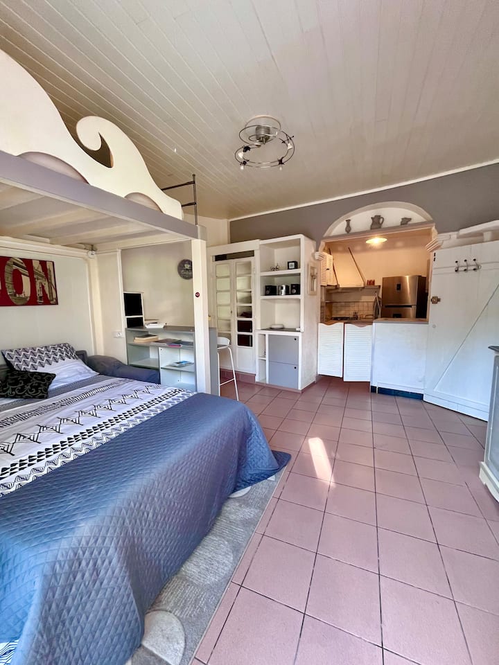 Beau Studio 4p Plein Pied  5 Mn Mer/bus/train - Villeneuve-Loubet