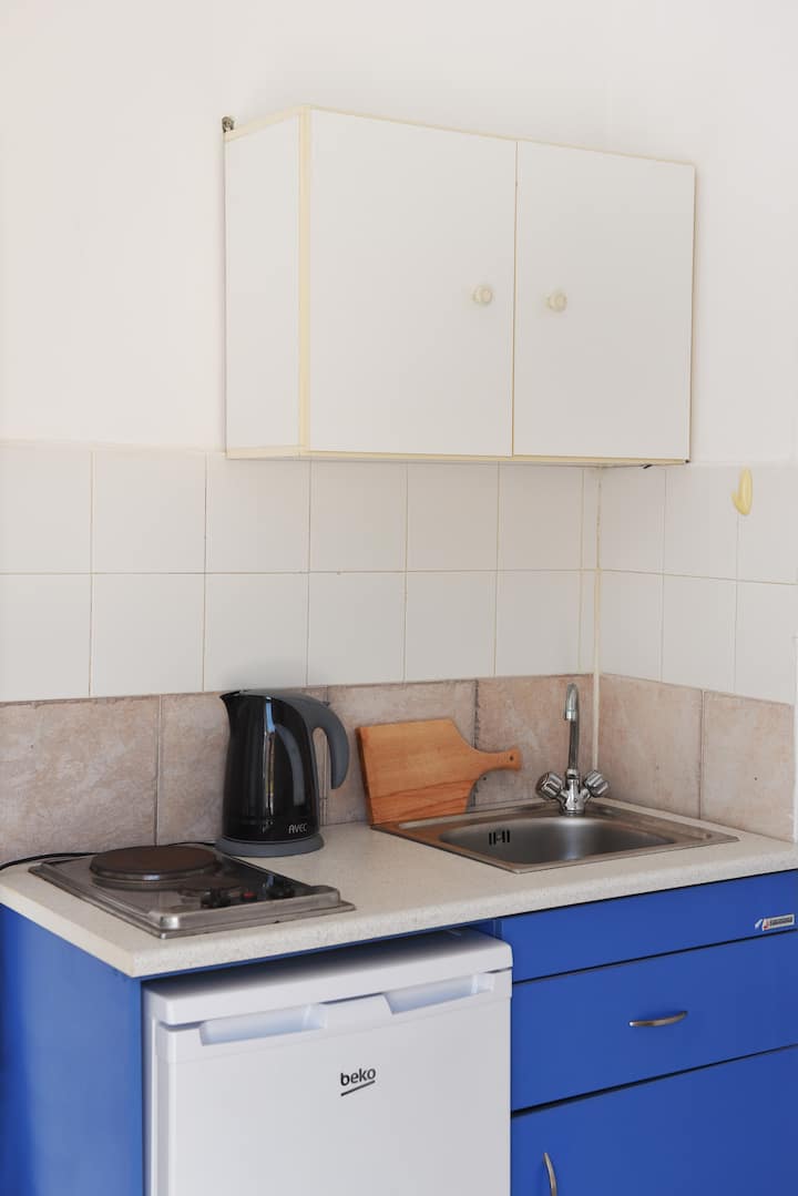 Syros Abela: Sea-view Balcony, Ac, 2-min Beach - Cyclades