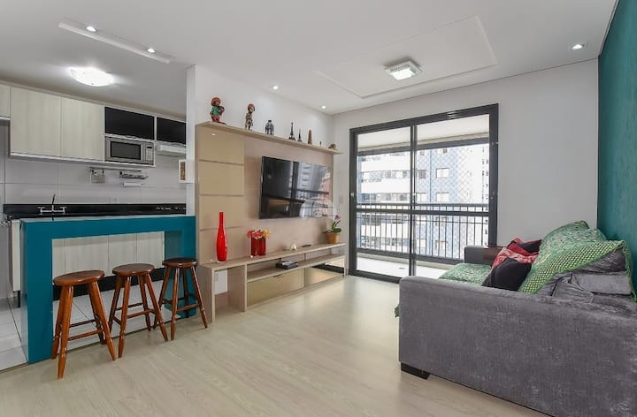 Cabral 3/4 Um Como Closed 2 Vagas Ar-cond, Piscina - Curitiba