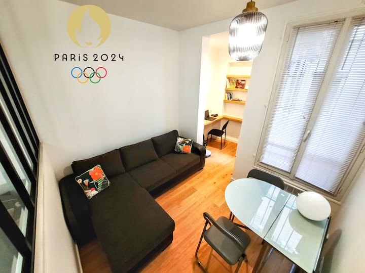 Paris Bastille: Confort, Calme, Quartier Animé - 