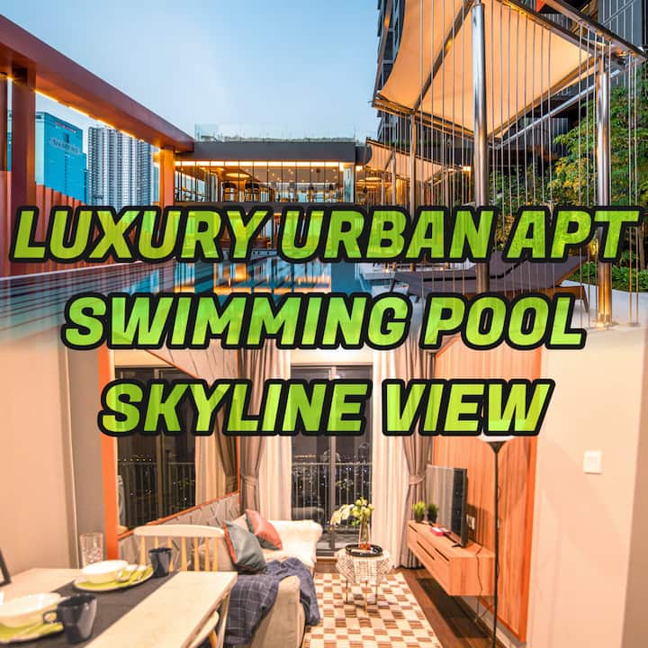 Luxury Condo Superb Skyline View - Bangkok