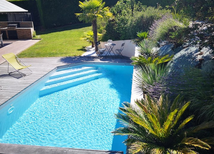 Villa Avec Piscine Chauffée, Plancha Et Pétanque - Toulouse