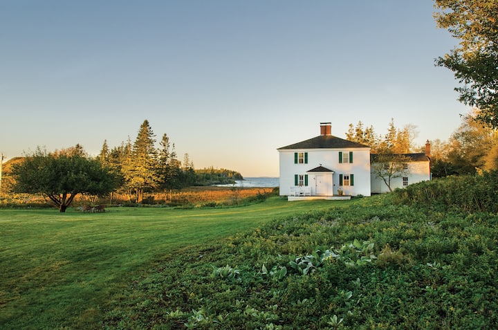 Frank Benson's Wooster Farm (18 Acre Waterfront) - Vinalhaven