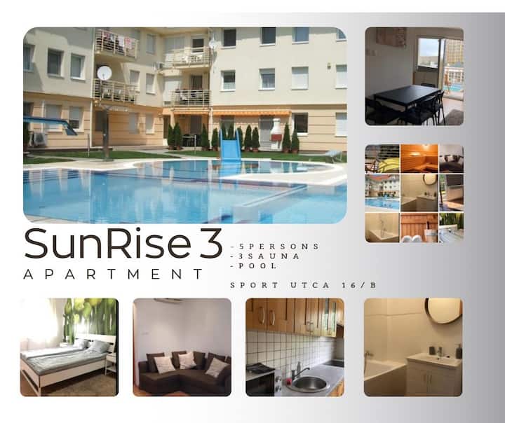 Sunrise 3 Apartment - Hajdúszoboszló