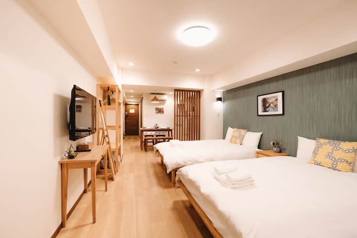 Paul House402/上野站徒步5分/御徒町4分/成田直通/免費高速網路/電梯大樓/日英中溝通 - Ueno