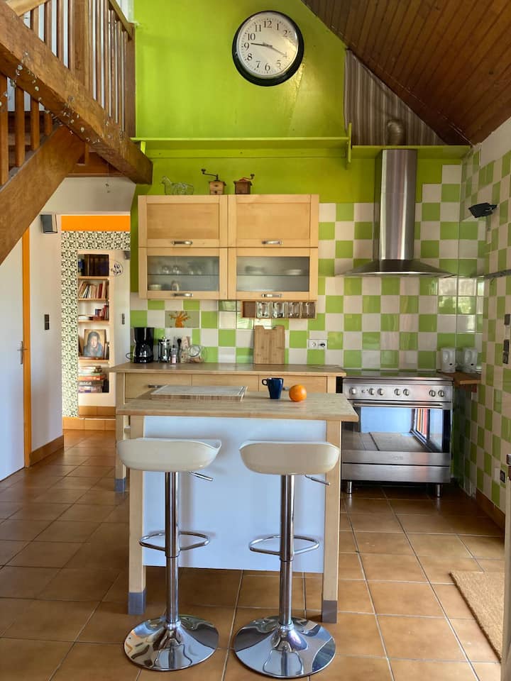 Belle Chambre "Grenier" Dans Grande Maison Famille - Locmariaquer