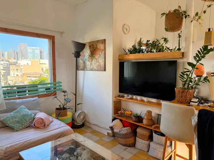 Unique Roof Top, Huge Balcony! Good Tlv Vibes! - Telavive