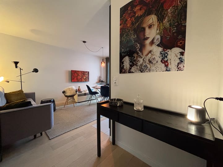 Appartement T2 Face Au Château De Ferrières - Torcy