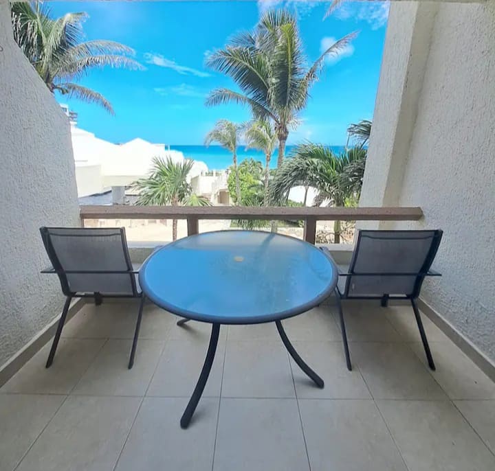 ¡Acogedora Y Equipada Suite, Vista Parcial Al Mar! - Cancún