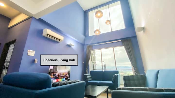 Lavender Penthouse-majestic-3storey-20pax/4rm/4bth - Ipoh