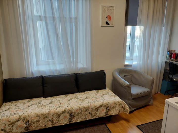 Studio Apartment In Barona Residence - Riga