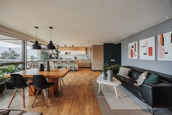 19 Fl- Top Location Poblado With Ac - Rooftop Pool - Medellín