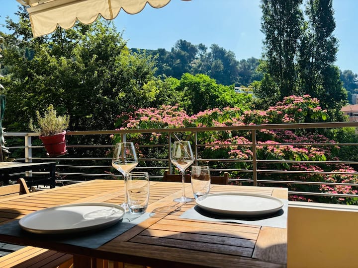 2pièces Terrasse Av Piscine Ds Résidence Sécurisée - Beausoleil