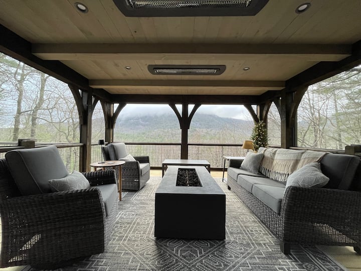 Waggly Butts & Bears Cabin - Mnt View & Fire Pit - Cashiers, NC
