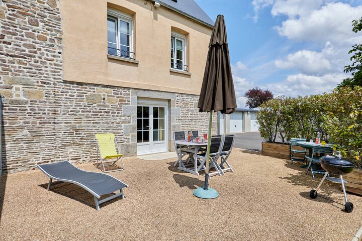 Maison En Pierre De Taille, Jardin Sécurisé (Wifi) - Normandy