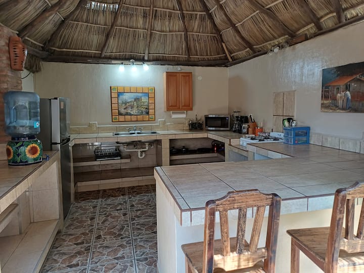 Macondo Bungalows - The Courtyard - Sayulita