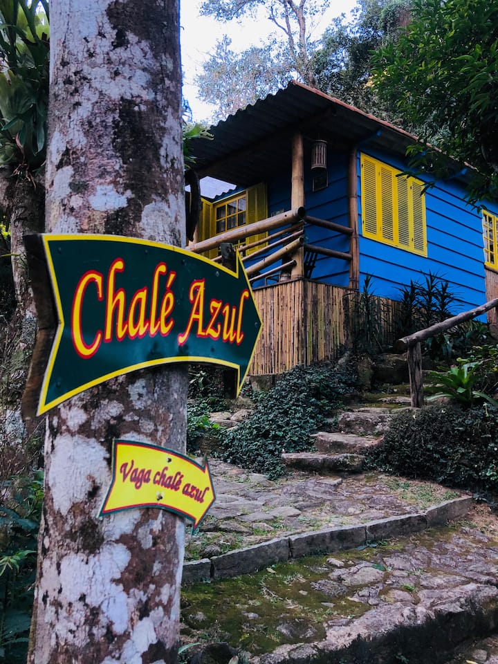 Chalé Azul - Bamboo Jungle - Petrópolis