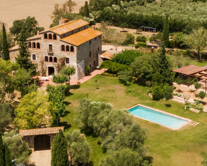 Gran Masia Amb Piscina I Platges A Prop - Begur